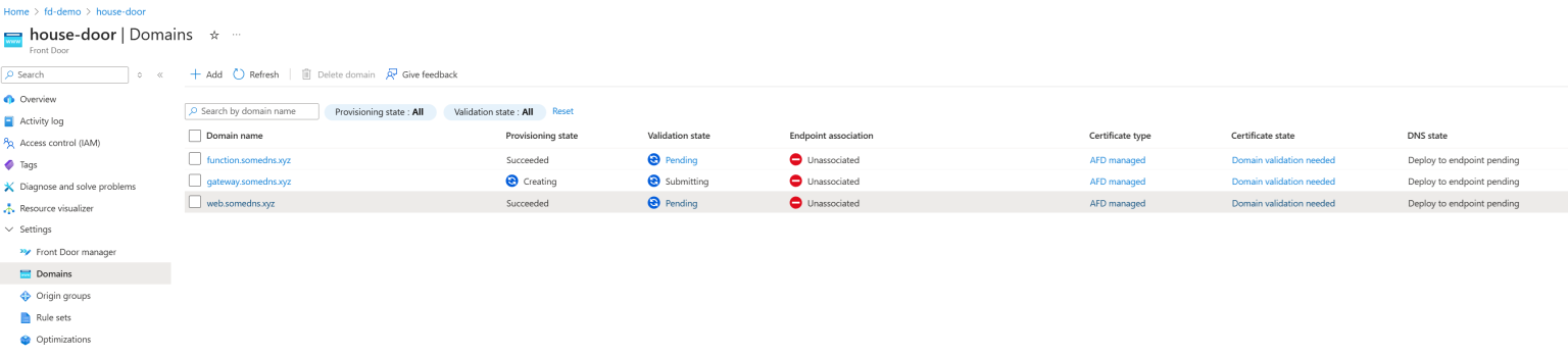 Simplifying Domain Management with Azure Front Door: A Step-by-Step ...